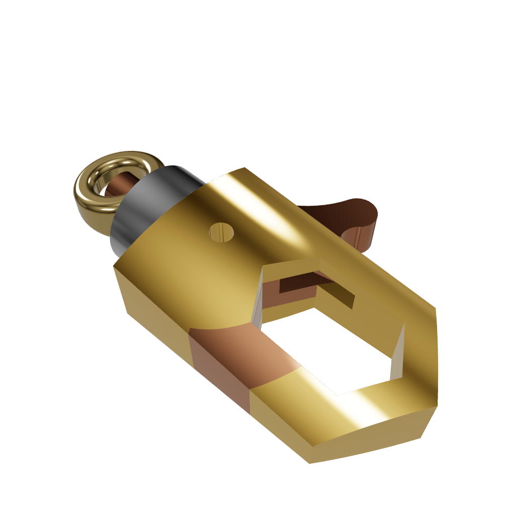 lobster Lock CAD file 3dm and stl file – JewelryCrafto
